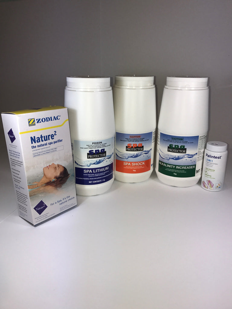 Spa Start Up Kit 1Kg (Lithium) – Select Spa Services